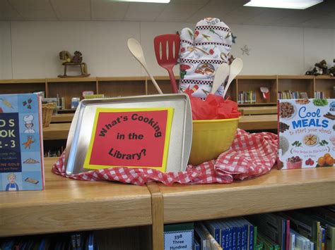 Taylor Library Blog Cooking Display