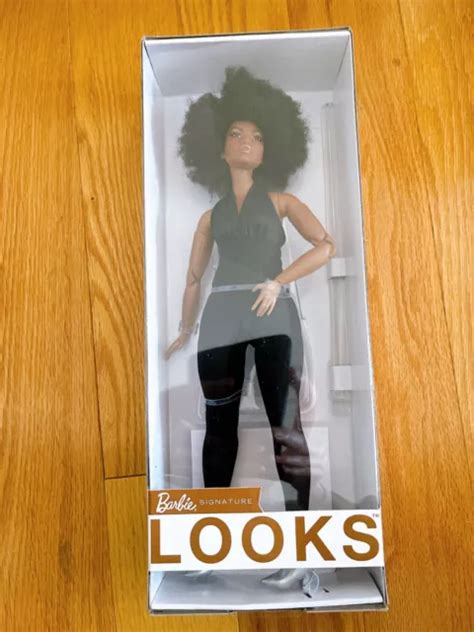 Barbie Mattel Signature Looks 2 Doll Curvy Aa Made To Move Fashion
