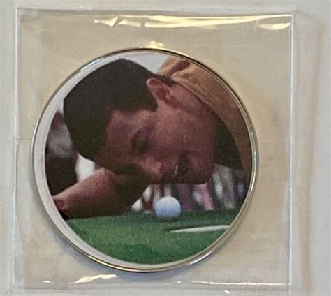 Happy Gilmore Get In The Hole Pro Size 32mm Golf Ball Marker