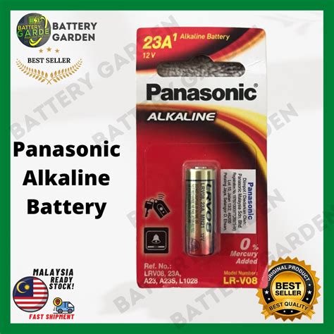 Genuine 23a And 27a Panasonic Alkaline Battery 12v Lr V081bpa 1unit