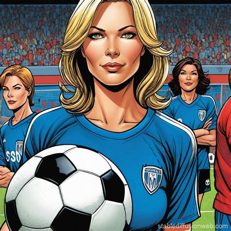 Soccer Mom Scene Stable Diffusion Online