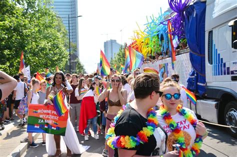 Warsaw`s Equality Paradethe Largest Gay Pride Parade In Central And