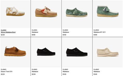Types Of Clarks Best Sale