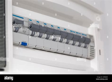 Automatic Fuse Electrical Connector In Power Lines Located Inside Of Switch Control Panel Board