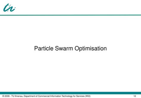 Ppt Staff Scheduling With Particle Swarm Optimisation And Evolution Strategies Powerpoint