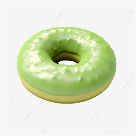 말차 도넛 3d 그림 디저트 맛있는 달콤한 Png 일러스트 및 이미지 에 대한 무료 다운로드 Pngtree