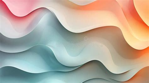 Elegant And Calming Abstract Background Design With Organic Shapes And Smooth Gradient