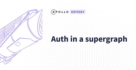 Auth In A Supergraph Graphql Tutorials Auth In A Supergraph Graphql Tutorials