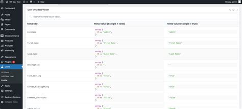 Metadata Viewer Wordpress Plugin