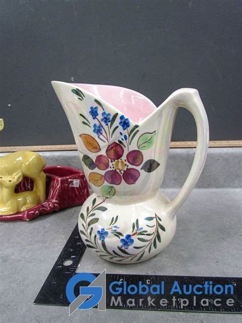 Holland Blue Delph Decor Ornate Ceramic Vases Pitcher Etc