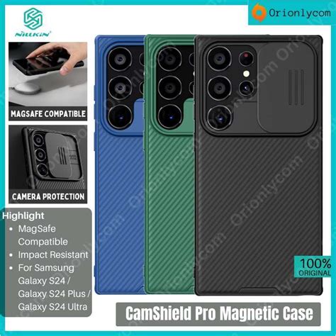 Promo Case Samsung Galaxy S Ultra Plus Nillkin Camshield Pro Magnetic Magsafe Casing Diskon