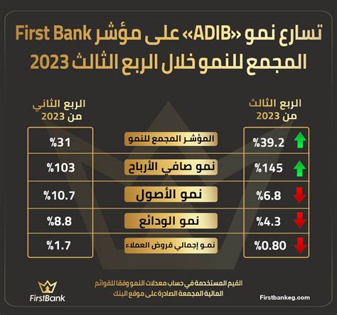 Firstbank تسارع نمو Adib على مؤشر First Bank المجمع للنمو خلال