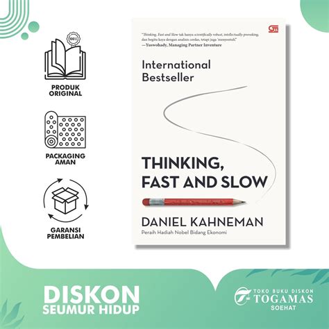 Jual Thinking Fast And Slow Daniel Kahneman Shopee Indonesia