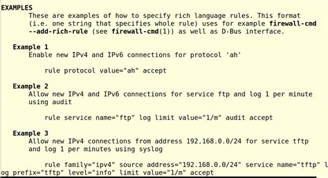 Настройка Firewalld в Centos