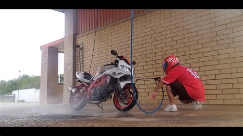 Motorcycle Repainting An Washin It Youtube