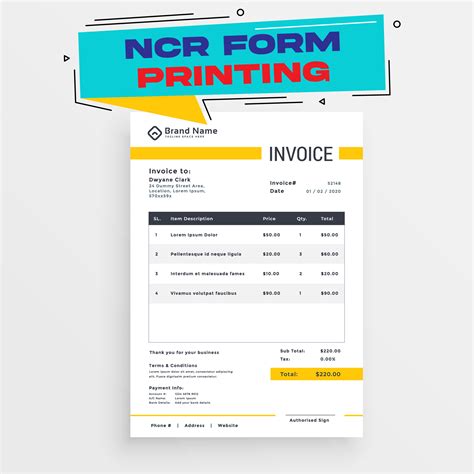 Ncr Form Printing Soloprint Ca