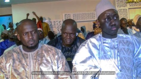 03 Photos Aziz Ndiaye Au Gamou Abrar 2020 En Hommage à Serigne