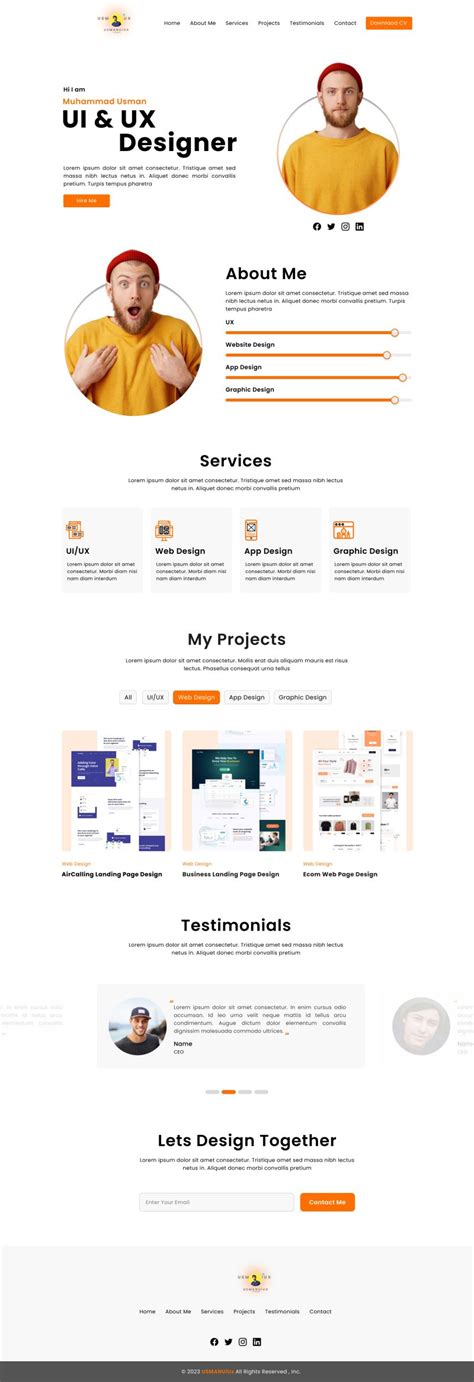 Muhammad Usman On Linkedin Uxdesign Uidesign Portfolio Webdesign Responsivedesign