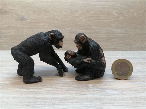 Schleich Schimpanse Familie 2 Rar Onlineshop Kinderlino