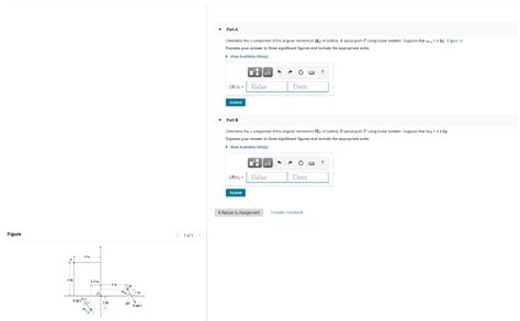 Solved Part A Determine The Component Of The Angular