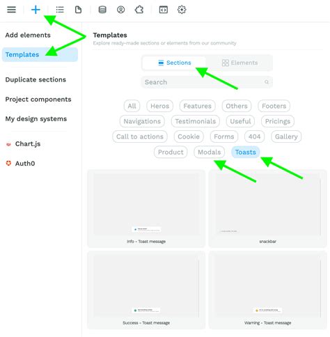 New Images Popups And Toasts