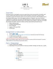 Lab2 CECS 378 Fall22 PKI SSL Docx LAB 2 PKI SSL DUE 10 18 2022 11
