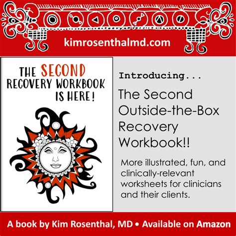 Outside The Box Recovery Booklet Store Kim Rosenthal Md Relapse