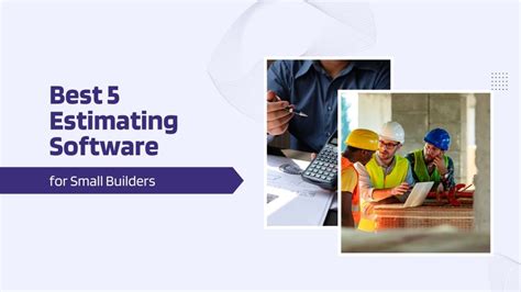 Best 5 Estimating Software For Small Builders