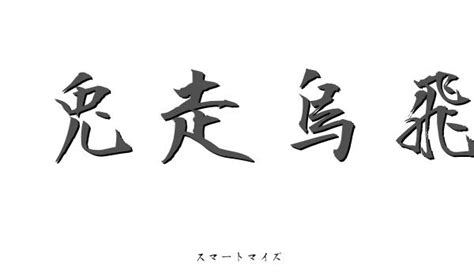 兎走烏飛（とそううひ）の意味と読み方 四字熟語辞典