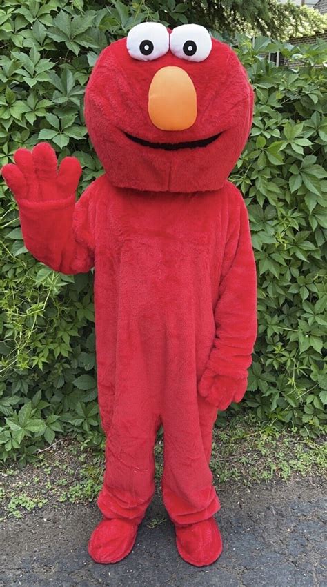 Elmo Sesame Street Mascot Adult Costume Partys Gem