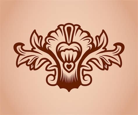 Premium Vector Single Element Of Abstract Designs Shaped Like Motifs