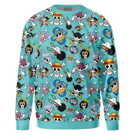 Straw Hats Jolly Roger One Piece Sweatshirt Anime Ape