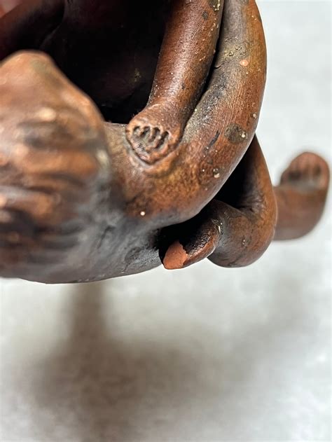 Man And Woman Having Sex Clay Sculpture
