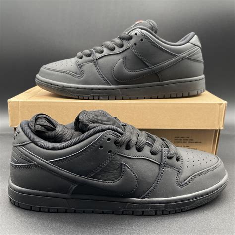 Size 11 2024 Mens Nike Sb Dunk Low Pro Triple Black Ds Fj1674 001 Og