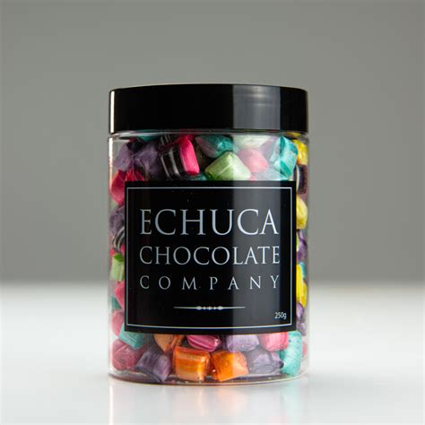 Assorted Mini Rock Candy 250g Echuca Chocolate Company