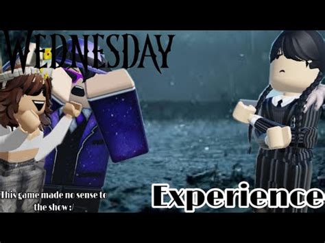 Roblox Wednesday Addams Experience Youtube