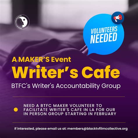The Black Tv And Film Collective On Linkedin 📣attention Btfc Members 📣⁠ ⁠ Are You A Writer Do
