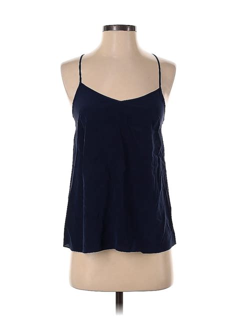 Lilly Pulitzer 100 Silk Blue Sleeveless Top Size XS 67 Off ThredUp