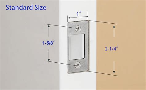Mosecyou Deadbolt Restorer Strike Plate Fix Dead Bolt Misalignment