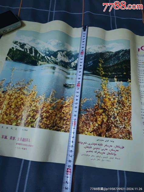 新疆宣传画天池年画宣传画图片欣赏收藏价格7788连环画