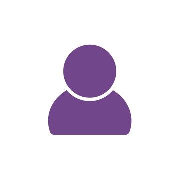 Premium Vector Person Icon Flat Design Template Isolated Avatar Sign