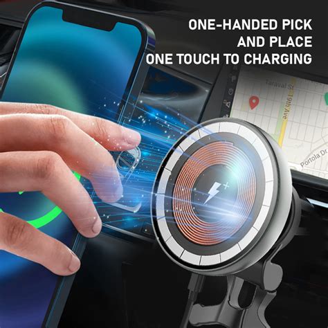 Transparent Magnetic Wireless Car Charger
