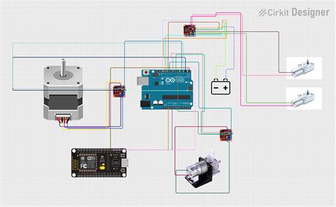 How To Use Peristaltic Pump Pinouts Specs And Examples Cirkit Designer