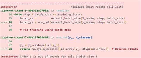indexerror index 3 is out of bounds for axis 0 with size 3 · issue 38