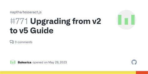 Upgrading From V To V Guide Issue Naptha Tesseract Js Github