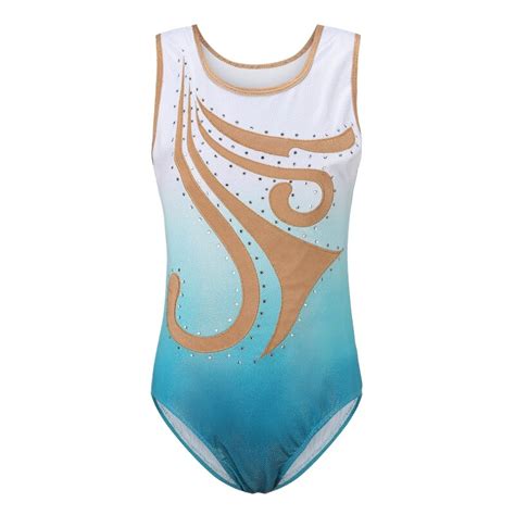 Efinny Girls Ballet Leotard Sleeveless Dance Wear Grandado
