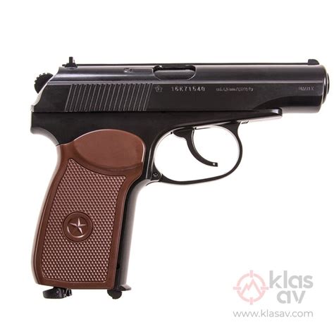 UMAREX Legends Makarov 4,5mm Havalı Tabanca Siyah - KlasAv