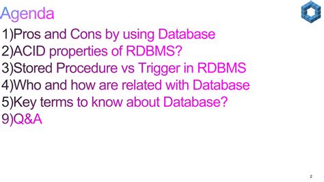 Introduction To Dbms And Sql Session 2 Ppt