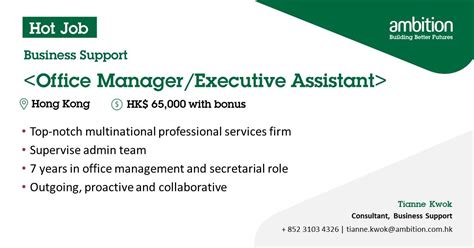 Tianne Kwok On Linkedin Happy Friday Connections 🔥office Manager