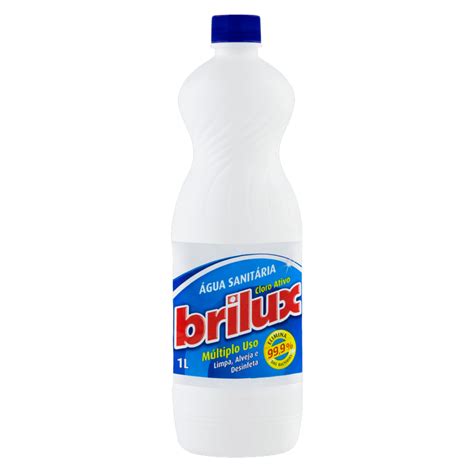 Água Sanitária Brilux Frasco 1l